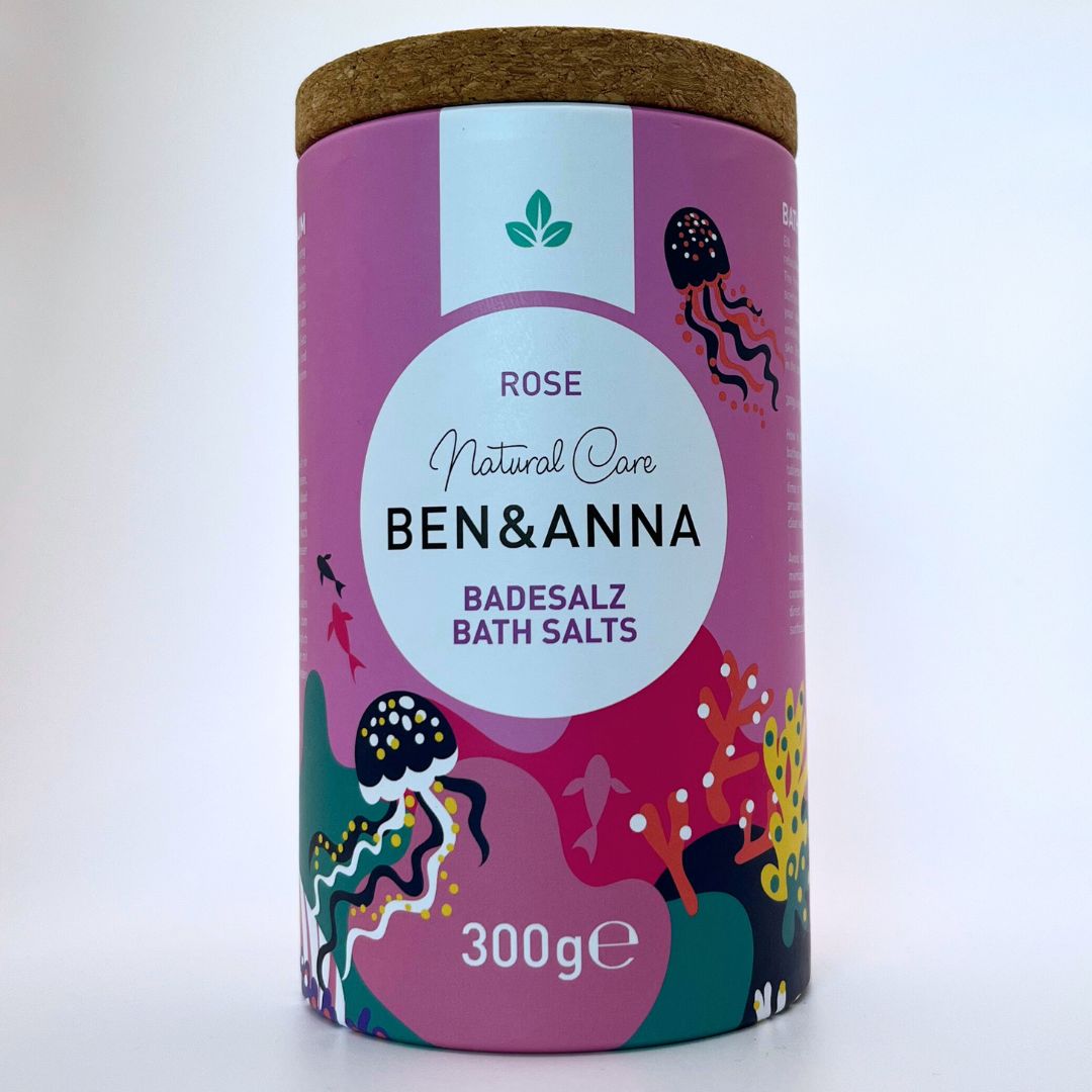 Bathing salt - rose - 300g